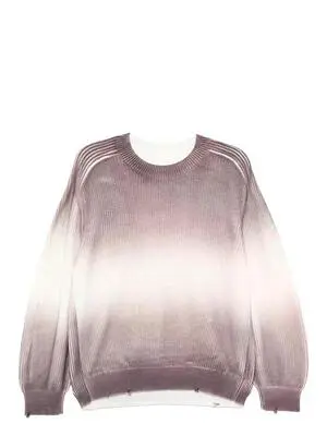 CROQUIS Gradient-effect Sweater - Purple