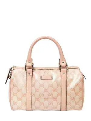Gucci Mini Joy Boston Logo Tote Bag - Pink