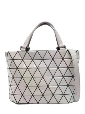 Issey Miyake Geometric-panel Tote Bag - Grey