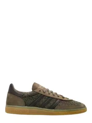Adidas Handball Spezial Striped Panelled Sneakers - Brown