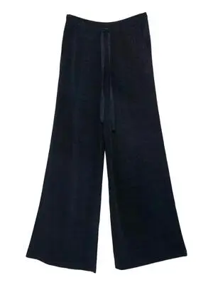 P.a.r.o.s.h Drawstring-fastening Palazzo Pants - Blue