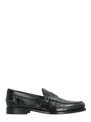 TOD'S Patent Leather Loafers - Black