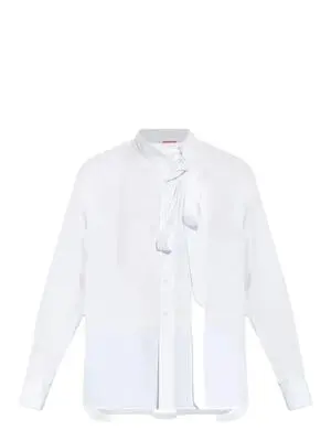 Kenzo Tie-detail Long-sleeve Shirt - White