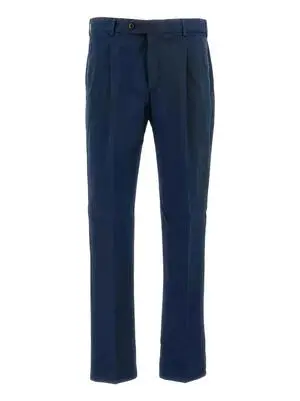 PT TORINO Pleated Trousers - Blue