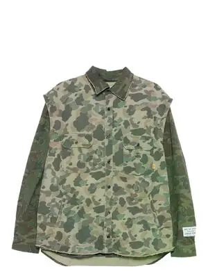 GALLERY DEPT. Camouflage Two-pocket Shirt - Green