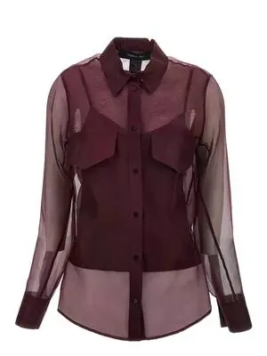 Federica Tosi Pocket Shirt - Purple