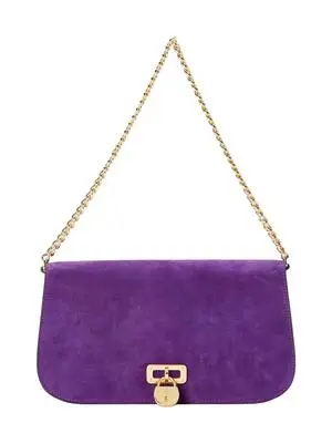 Ralph Lauren Tanner Shoulder Bag - Purple