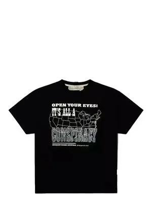 ADVISORY BOARD CRYSTALS Conspiracy T-shirt - Black