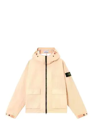 Stone Island Hooded Zip Jacket - Neutrals