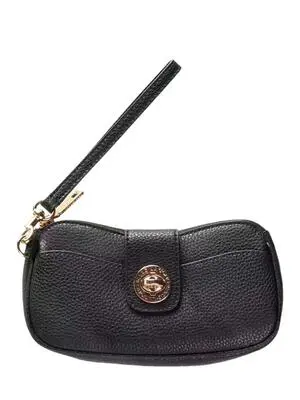 Marc Jacobs Turn-lock Fastening Clutch - Black