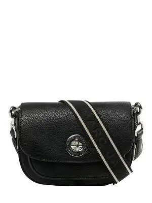 Marc Jacobs Logo-strap Shoulder Bag - Black