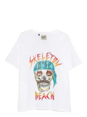 GALLERY DEPT. Skeleton Graphic T-shirt - White