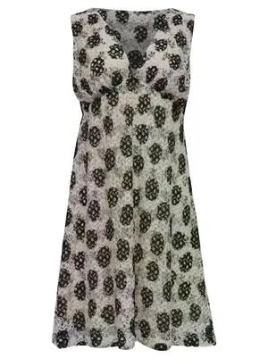 Missoni Patterned Sleeveless Dress - Neutrals