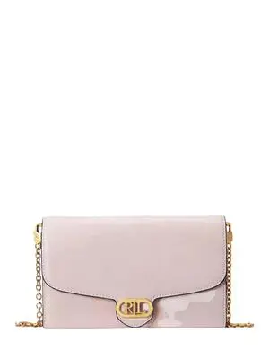 Ralph Lauren Adair Logo-plaque Crossbody Bag - Pink