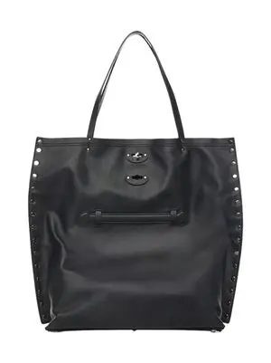 ZANELLATO Leather Tote Bag - Black