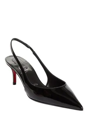 CHRISTIAN LOUBOUTIN Miss Z Slingback Pumps - Black