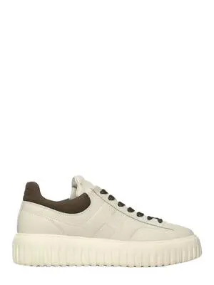 Hogan H Stripes Sneakers Neutrals