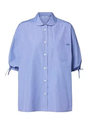 Prada Cotton Button-down Shirt - Blue