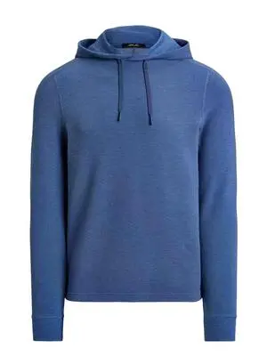 Rlx Ralph Lauren Waffle-knit Hoodie - Blue