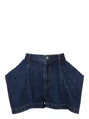 Sacai Denim Shorts - Blue
