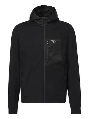 Prada Cotton-blend Jacket - Black