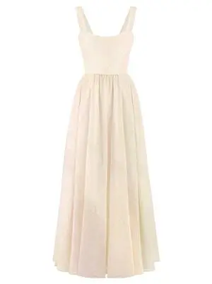 POST MERIDIEM Sleeveless Maxi Dress - Neutrals