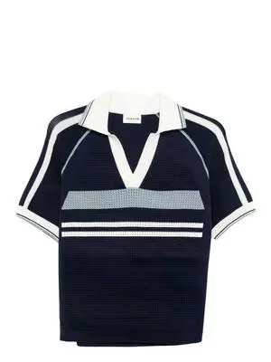 P.a.r.o.s.h Renfield Short-sleeve Knitted T-shirt - Blue