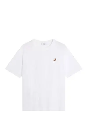 Maison Kitsuné Fox-graphic T-shirt - White