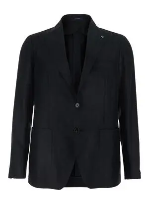 Tagliatore Buttoned Blazer - Blue