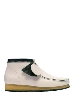 Clarks Leather Desert Boots - White