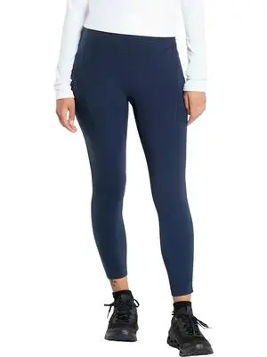 On Logo Performance Leggings - Blue