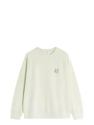 Maison Kitsuné Fox-motif Sweatshirt - Green