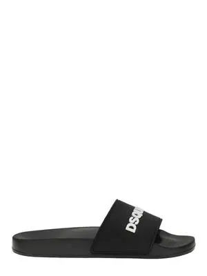 Dsquared2 Logo Slides - Black