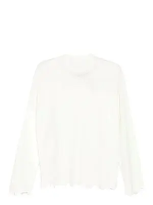 JNBY Asymmetric-hem T-shirt - White