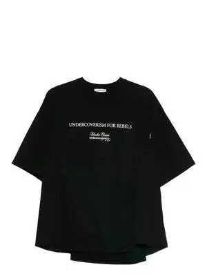 UNDERCOVERISM Logo-detail T-shirt - Black
