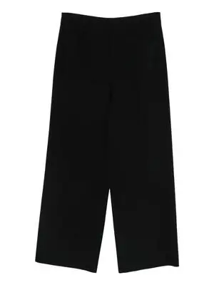Max Mara Wide-leg Trousers - Black
