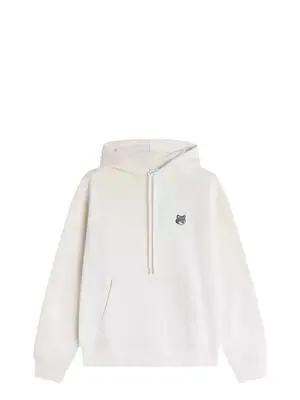 Maison Kitsuné Fox-head Hoodie - Neutrals