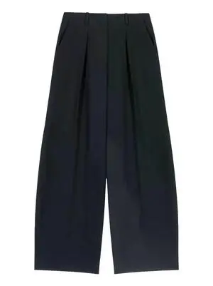 Maje Pleated Trousers Blue