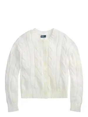 Polo Ralph Lauren Cable-knit Cardigan - White