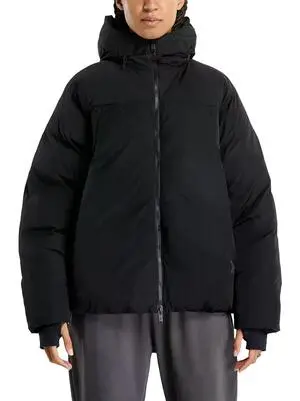 On Hooded Puffer Jacket - Black