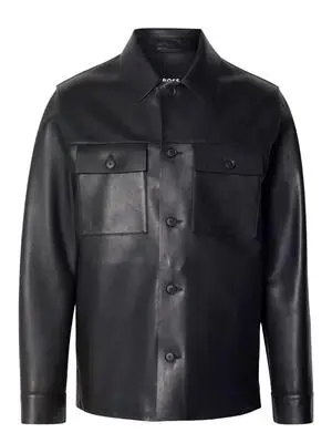 BOSS Malid Buttoned Pocket Jacket - Black