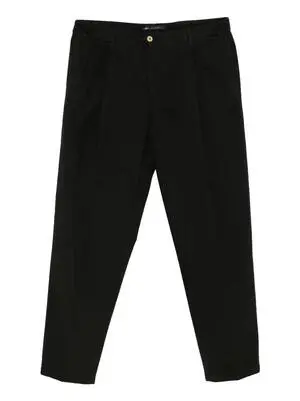 BRIGLIA 1949 Pleated Trousers - Black