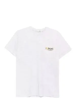 Joshua Sanders X Smiley Logo T-shirt - Grey