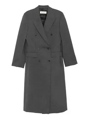 RÓHE Double-breasted Blazer Coat - Grey