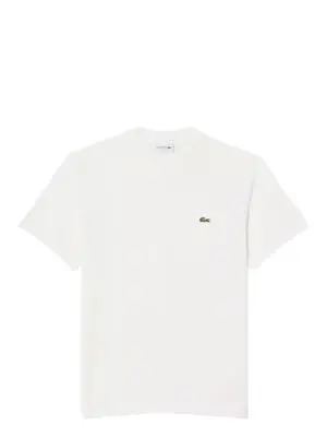 Lacoste Round-neck Short-sleeve T-shirt - White