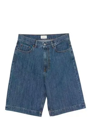P.a.r.o.s.h Baggy Five-pocket Bermuda Shorts - Blue