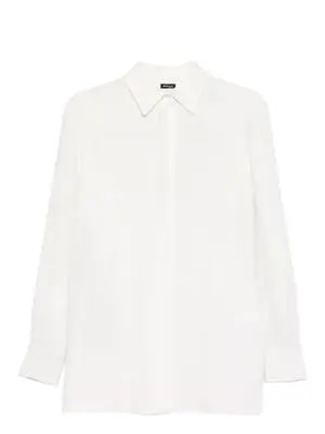 Kiton Collared Shirt - White