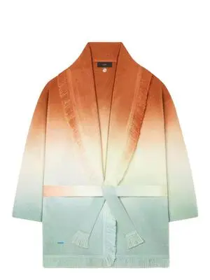 Alanui Fringed Cardigan-coat - Orange