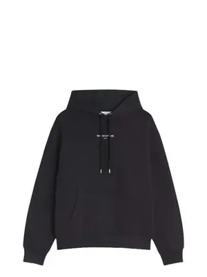 Maison Kitsuné Logo Hoodie - Black