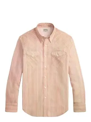 Ralph Lauren Striped Cotton Shirt - Pink